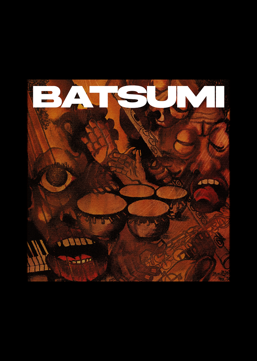 'Batsumi Album Cover Art' Poster, picture, metal print, paint by retno ...