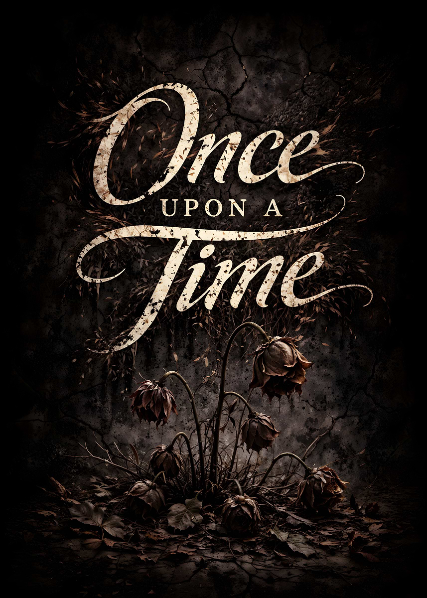 'Once Upon a Time – Dark Gothic Fantasy Artwork' Poster, picture, metal ...