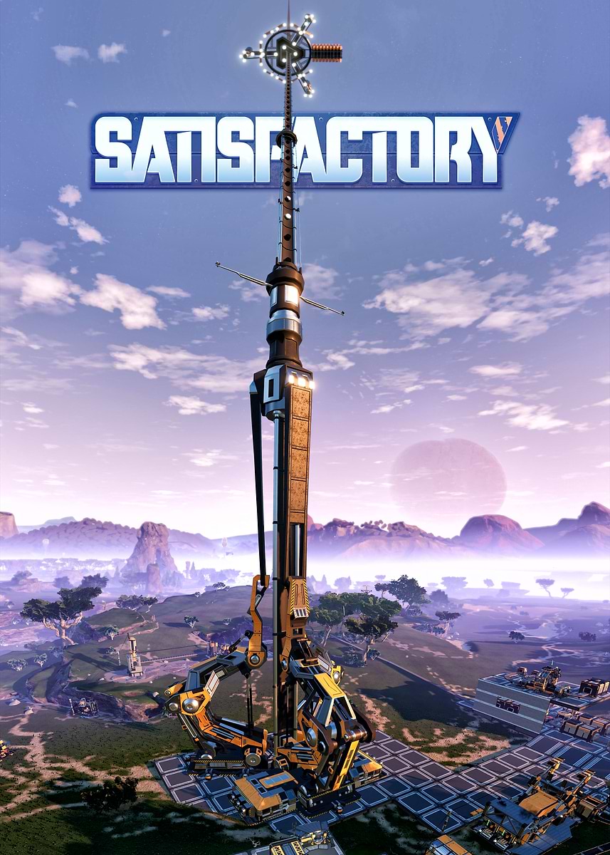 'Satisfactory Game Art' Poster, picture, metal print, paint by de store ...