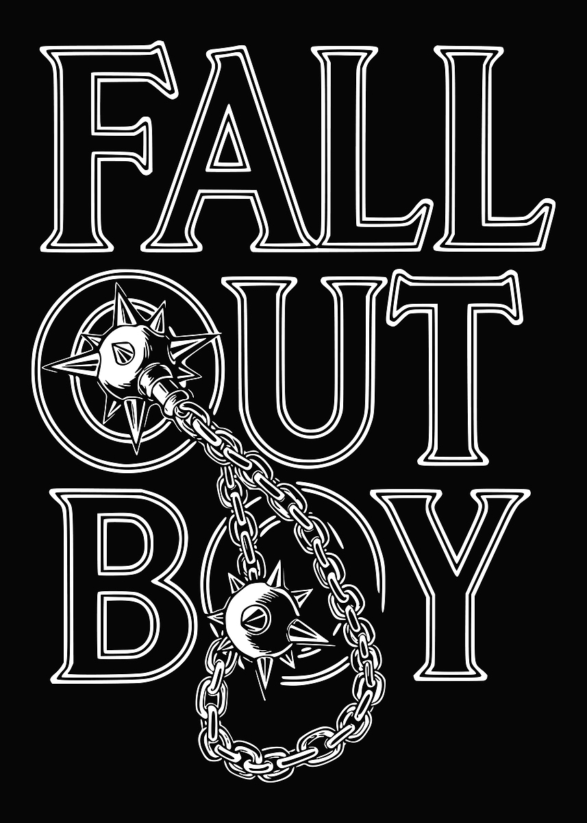 'Fall Out Boy Band Logo' Poster, picture, metal print, paint by Art2Ask ...