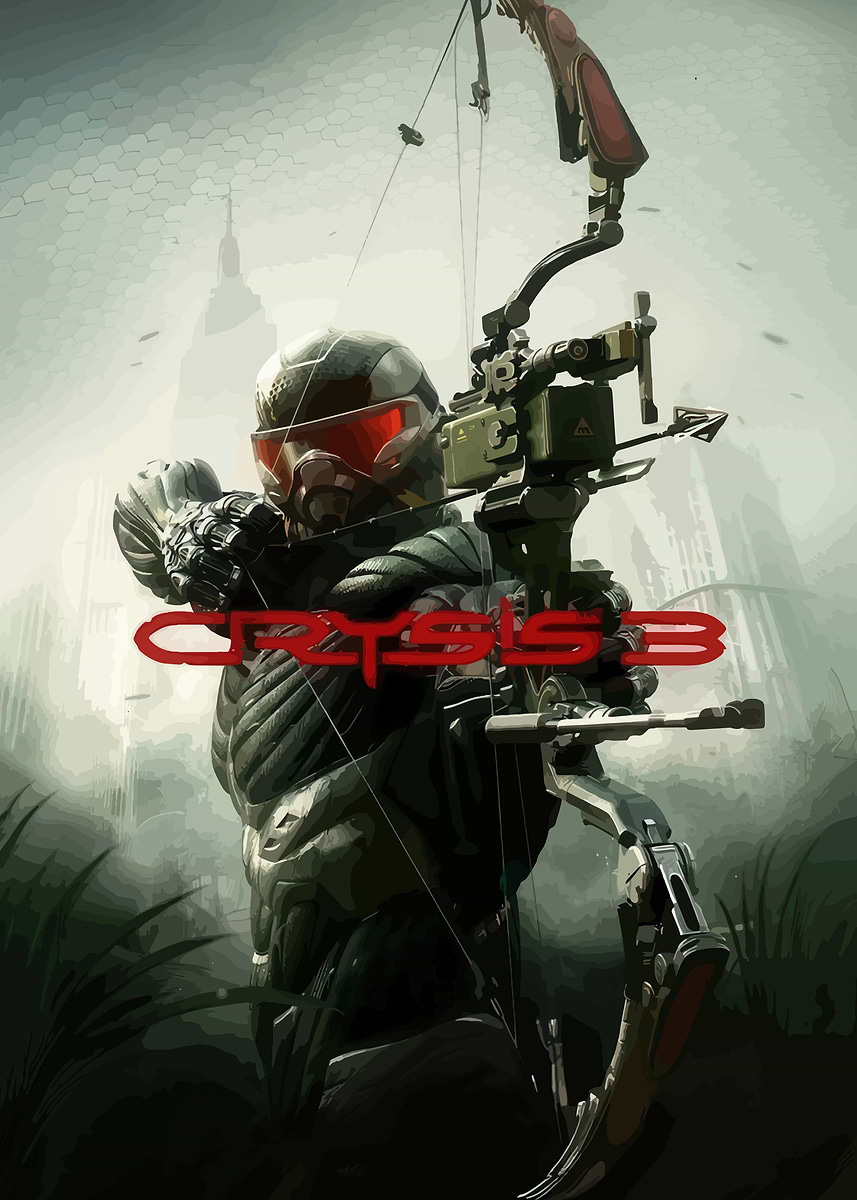 'Crysis 3 Cover Art' Poster, picture, metal print, paint by Ayres ...