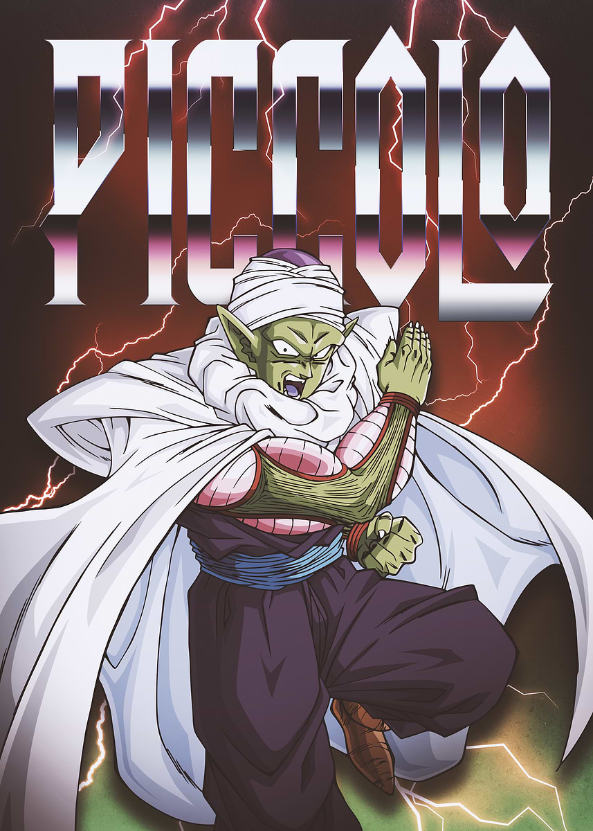 'Dragon Ball Z: Ultimate Piccolo' Poster, picture, metal print, paint ...