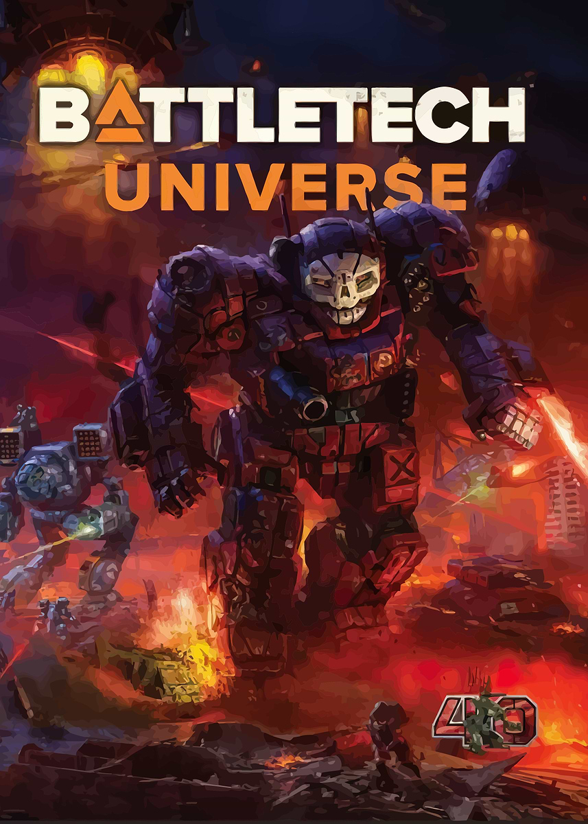 'BattleTech Universe Mech Combat' Poster, picture, metal print, paint ...