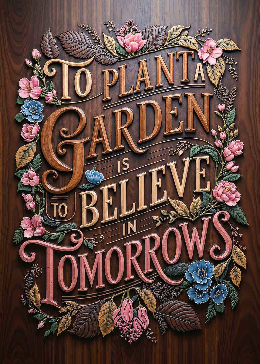 'Cultivating Hope' Poster, picture, metal print, paint by Bruno Macedo ...