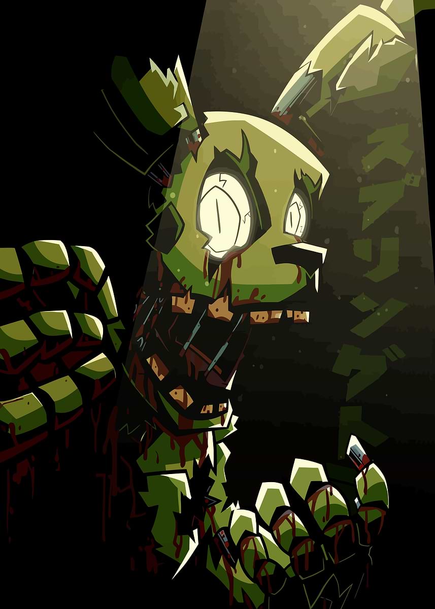 'Springtrap from Five Nights at Freddy's' Poster, picture, metal print ...