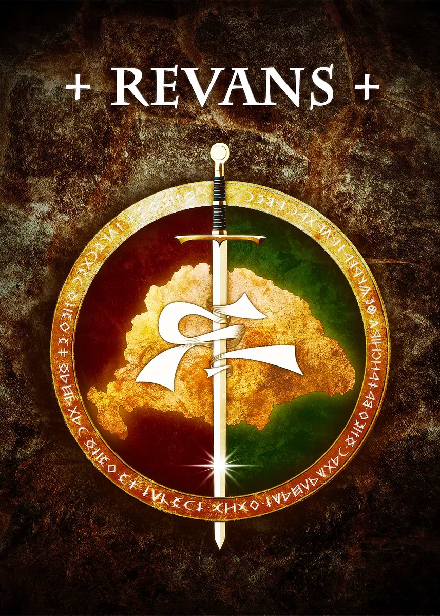 'Revan's Fantasy Emblem' Poster, picture, metal print, paint by Rabu ...