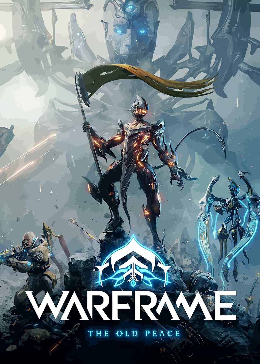 'Warframe The Old Peace Artwork Portrait' Poster, picture, metal print ...