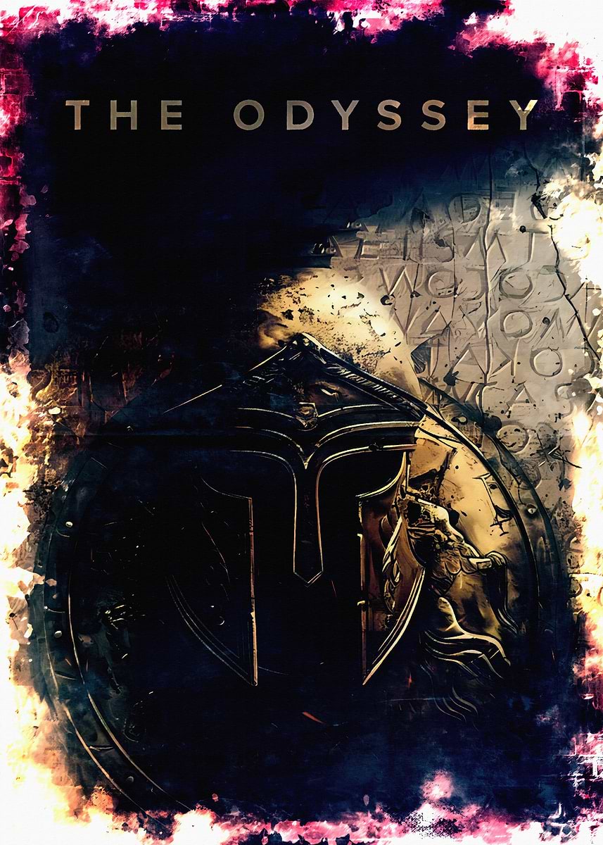 'The Odyssey Movie Poster' Poster, picture, metal print, paint by Alita ...