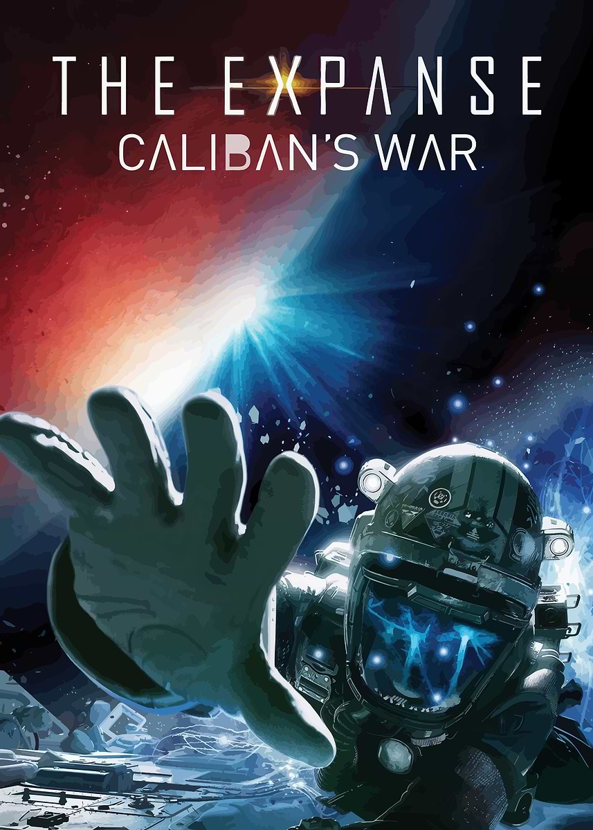 'The Expanse Caliban's War Book Cover' Poster, picture, metal print ...