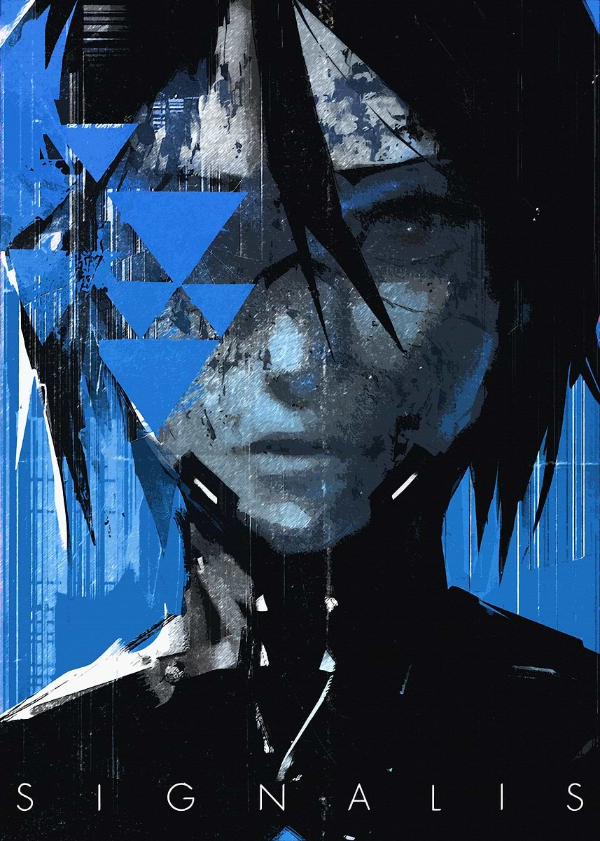 'Signalis Game Poster' Poster, picture, metal print, paint by Massage ...