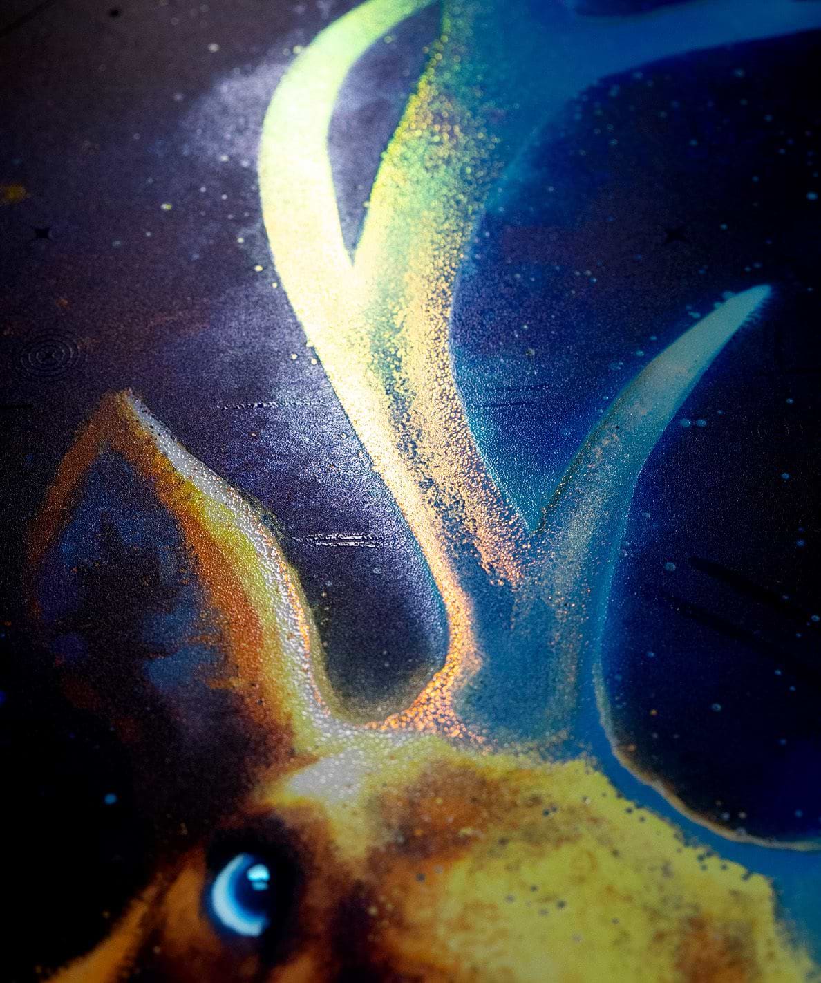 Cosmic Deer Lumino Poster | Displate