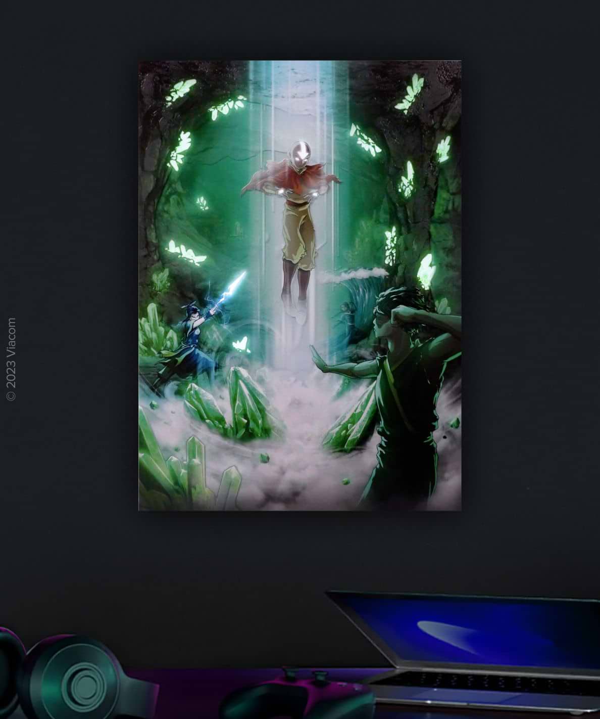 Crystal Catacombs Lumino Poster | Displate