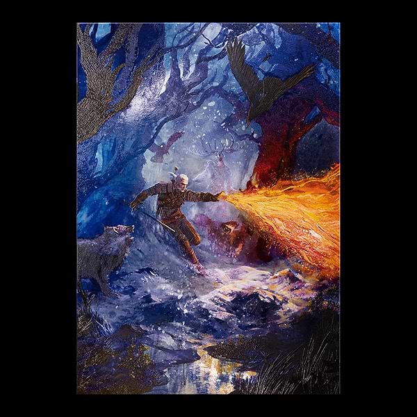 Witcher on the Path metal poster - Limited Edition | Displate