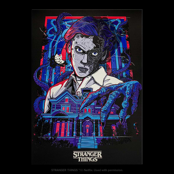 Stranger Things: Vecna metal poster - Limited Edition | Displate