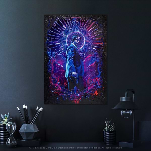 John Wick metal poster - Limited Edition | Displate