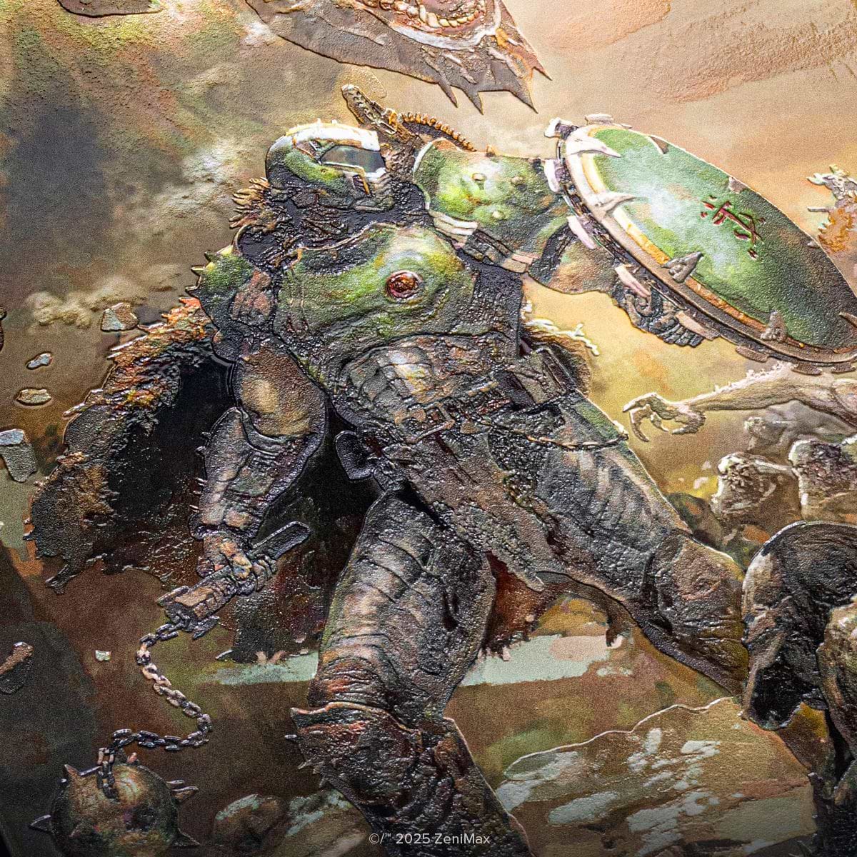 DOOM Slayer metal poster - Limited Edition | Displate