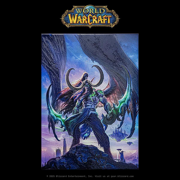 Illidan Stormrage metal poster - Limited Edition | Displate