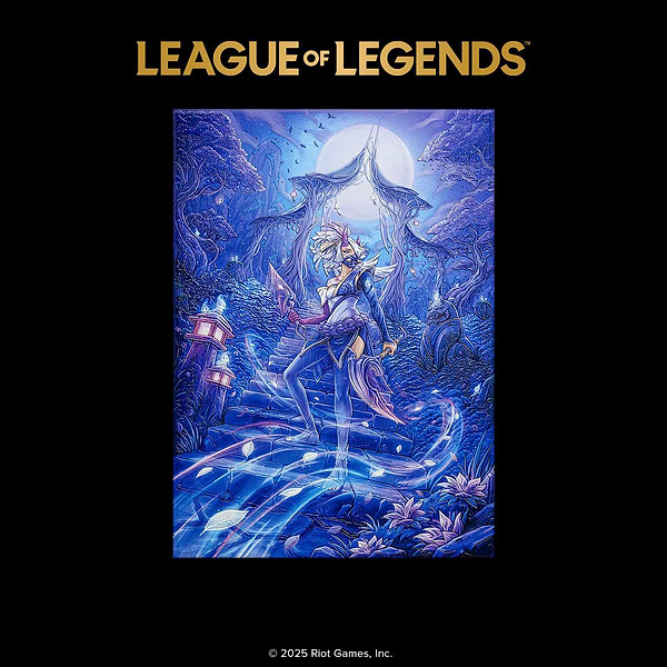Spirit Blossom Akali metal poster - Limited Edition | Displate