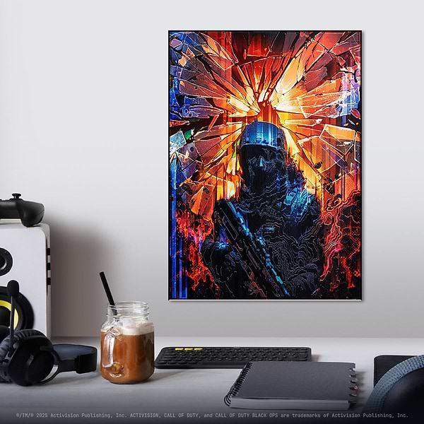 Show No Fear metal poster - Limited Edition | Displate