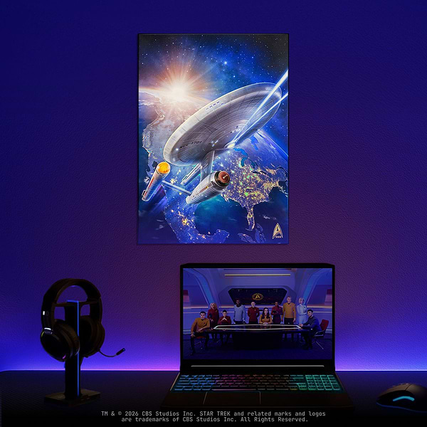 Engage! metal poster - Limited Edition | Displate
