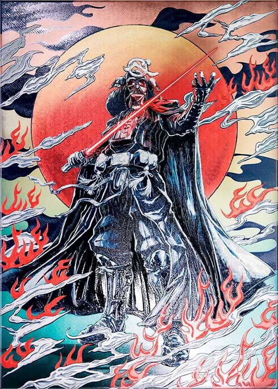 Visions of Lord Vader™ metal poster - Limited Edition | Displate