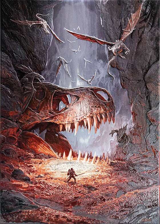 Dragon Cave metal poster - Limited Edition | Displate