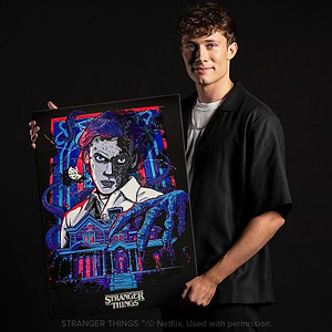 Stranger Things: Vecna metal poster - Limited Edition | Displate