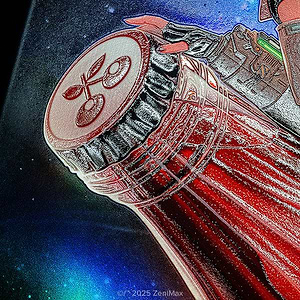 Nuka Cherry Girl metal poster - Limited Edition | Displate