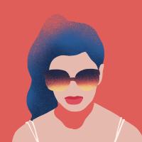 '0ffl1ne' Poster, picture, metal print, paint by Hannah Marsden | Displate